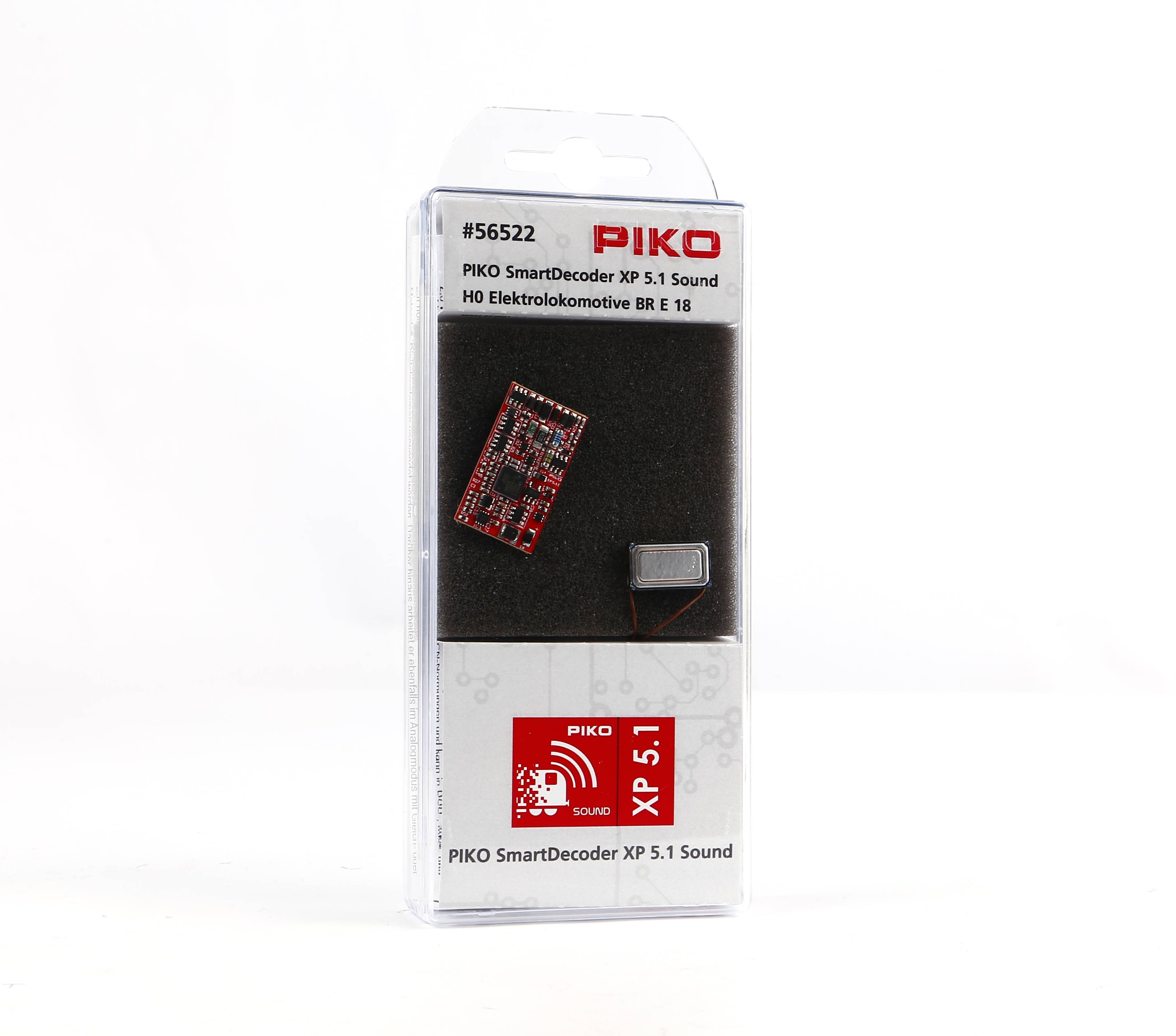 Piko PK56522 PIKO SmartDecoder XP 5.1 S BR E18 PluX22 con altoparlante