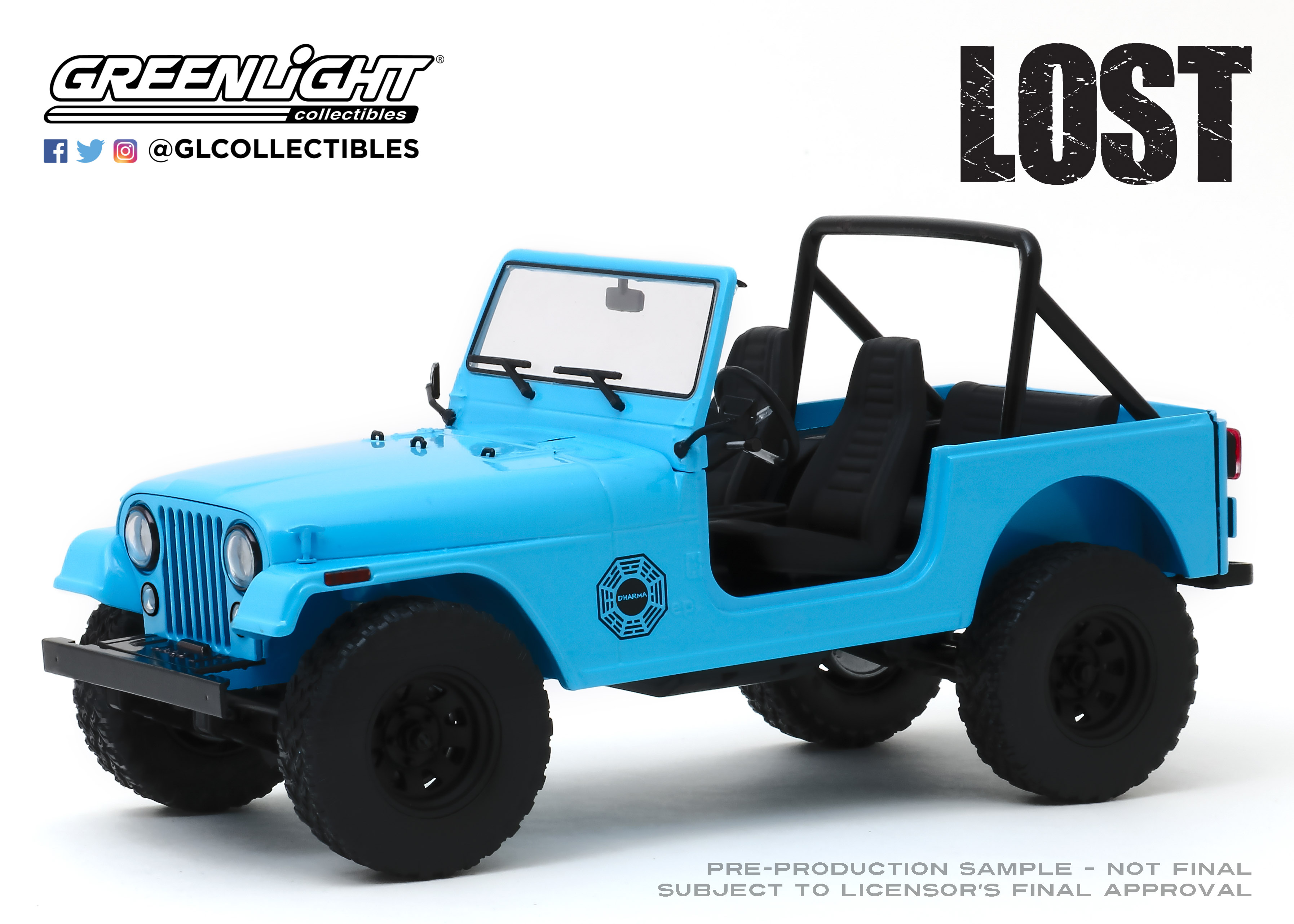 Greenlight GR19060 The Terminator (1984) - Sarah Connor’s 1983 Jeep CJ ...