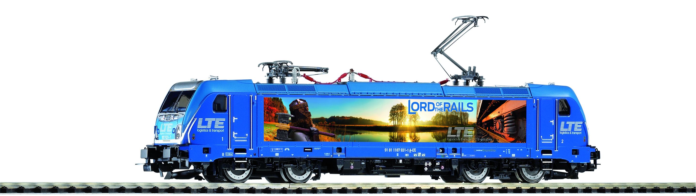 Piko PK51578 Locomotiva elettrica BR 187 LTE "Lord of the Rails" ep. VI
