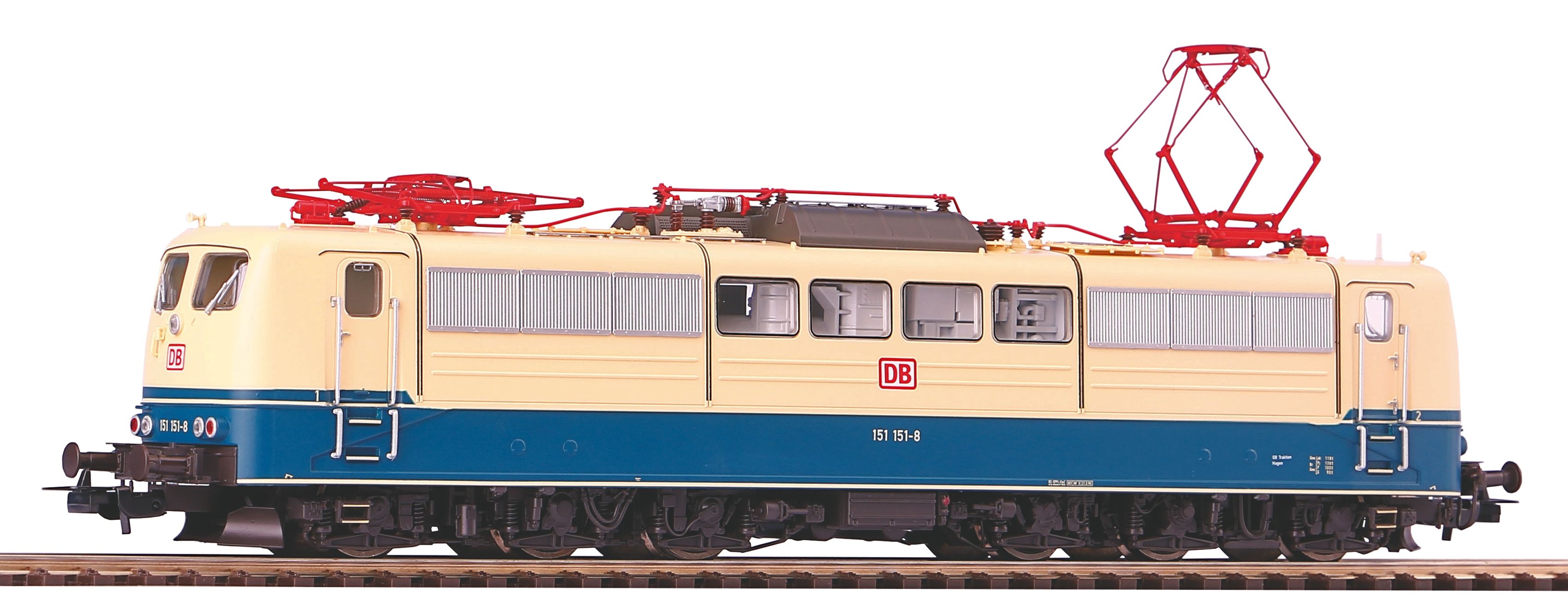 Piko PK51302 Locomotiva elettrica BR 151 DB AG ep. V, beige